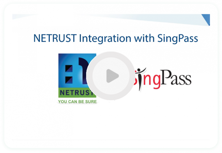 Netrust Integration With Singpass
