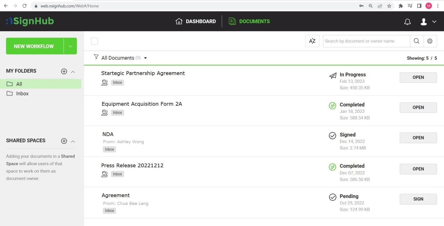 nSignHub | Document Approval with Electronic Signatures - Netrust