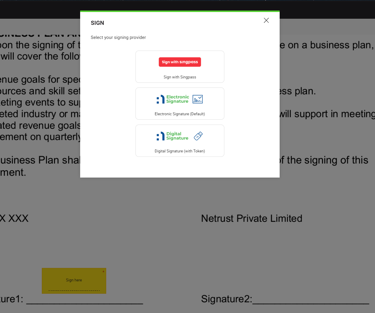 Fast, Secure and Hassle-Free: Sign with Singpass - Netrust